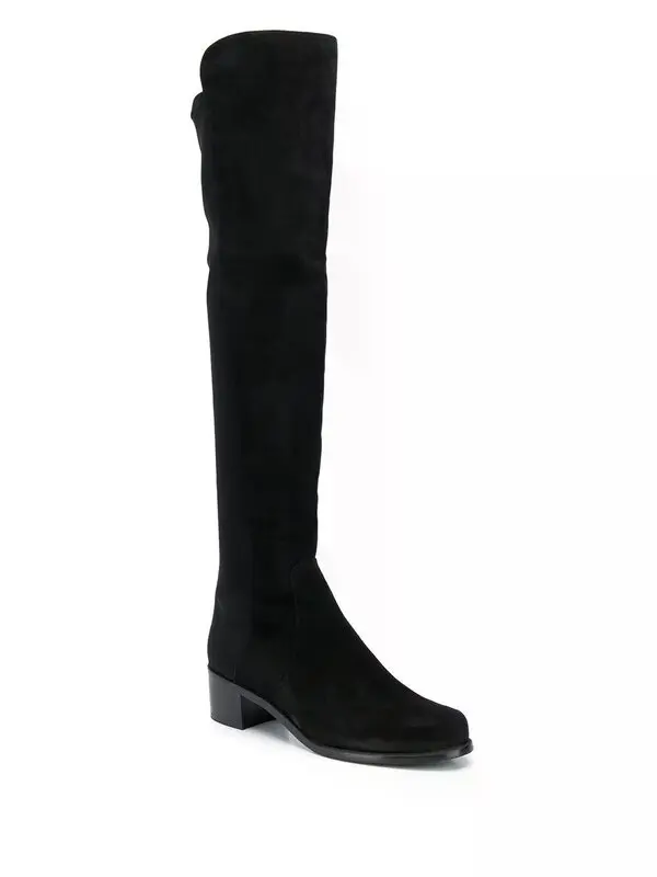 STUART WEITZMAN 45mm Thigh-high Boots - Black