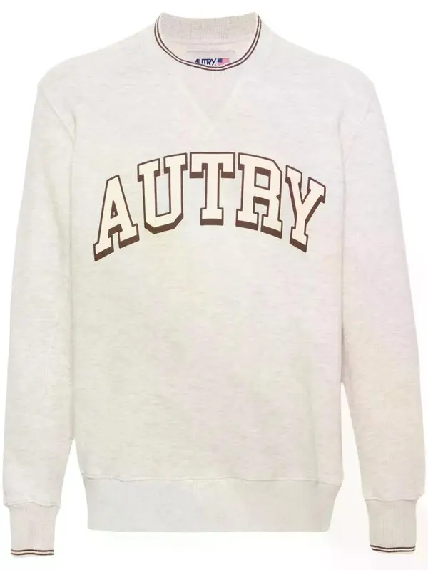 AUTRY Jersey Sweatshirt - Neutrals