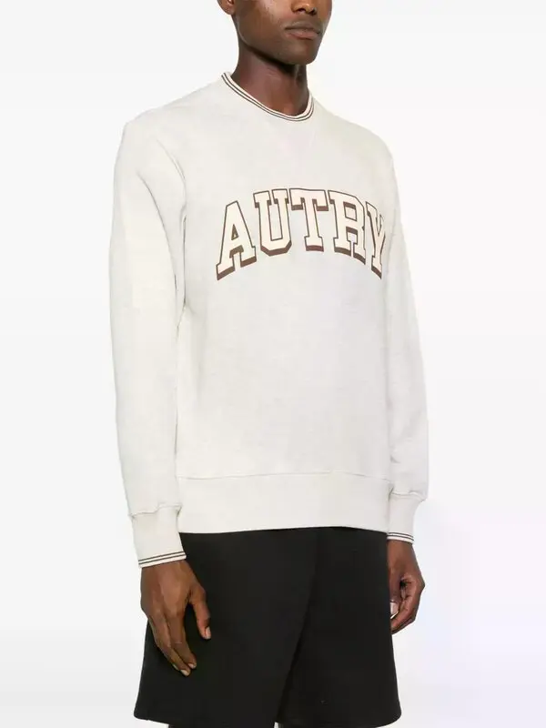 AUTRY Jersey Sweatshirt - Neutrals