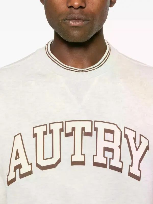 AUTRY Jersey Sweatshirt - Neutrals
