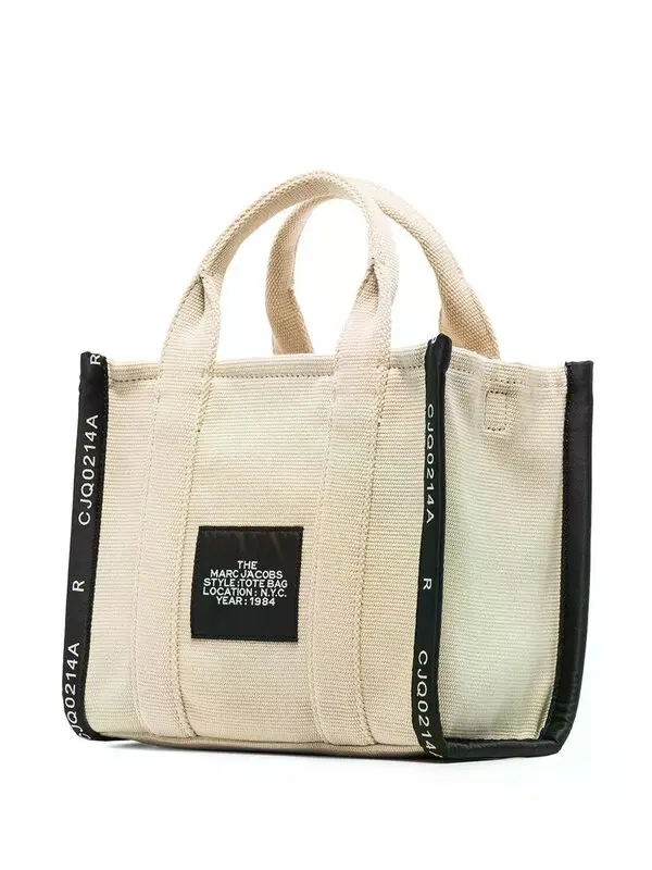 Marc Jacobs The Jacquard Small Tote Bag - Neutrals