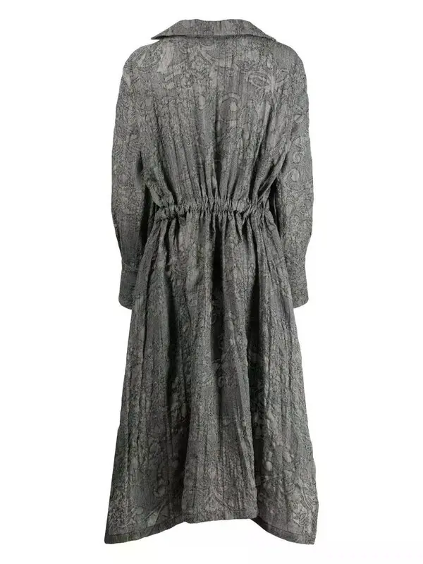 FORME D'EXPRESSION Long-sleeve Tunic Shirt Dress