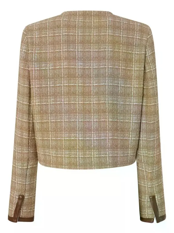 Pinko Checked Jacket