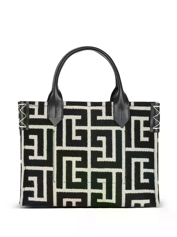 Balmain B-army Monogram Tote Bag
