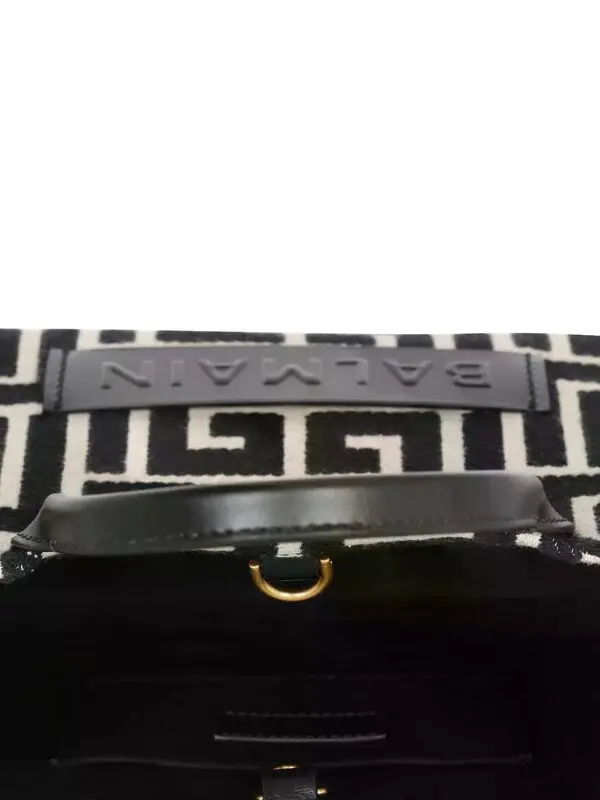 Balmain B-army Monogram Tote Bag