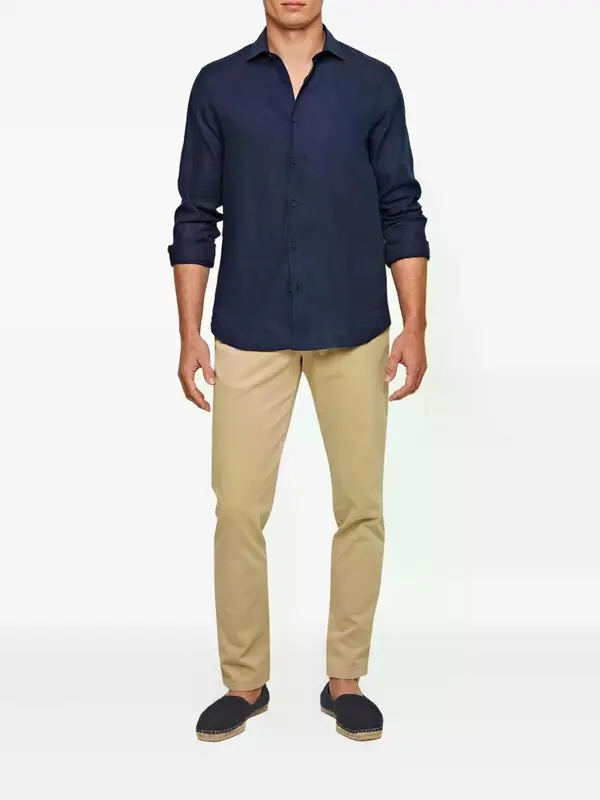 Orlebar Brown Fallon Mid-rise Straight-leg Trousers - Neutrals