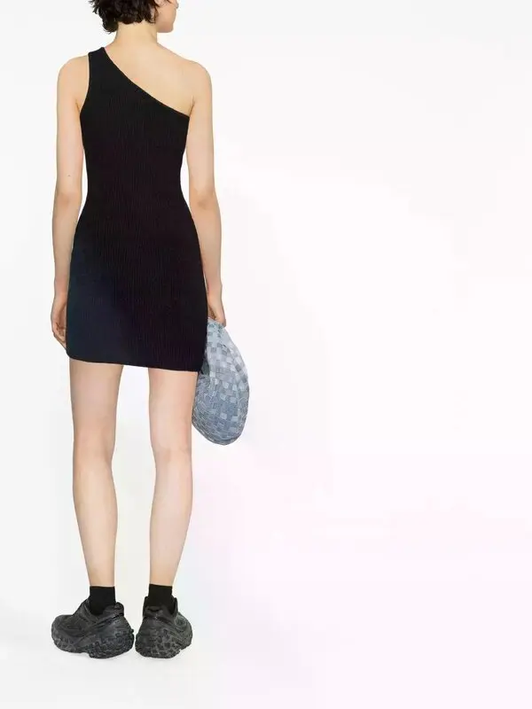 Wardrobe.NYC X Hailey Bieber One-shoulder Knit Dress
