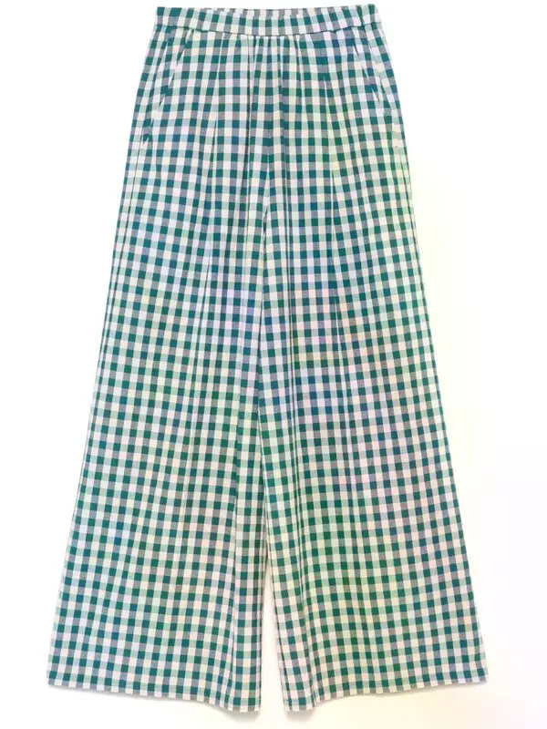 FORTE_FORTE Check-pattern Trousers