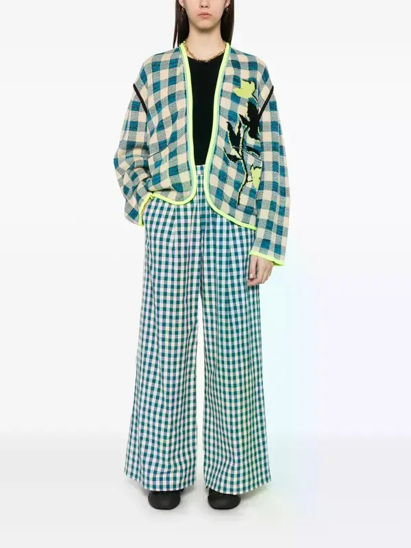 FORTE_FORTE Check-pattern Trousers