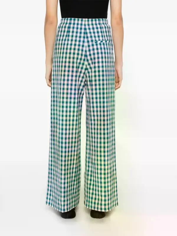 FORTE_FORTE Check-pattern Trousers