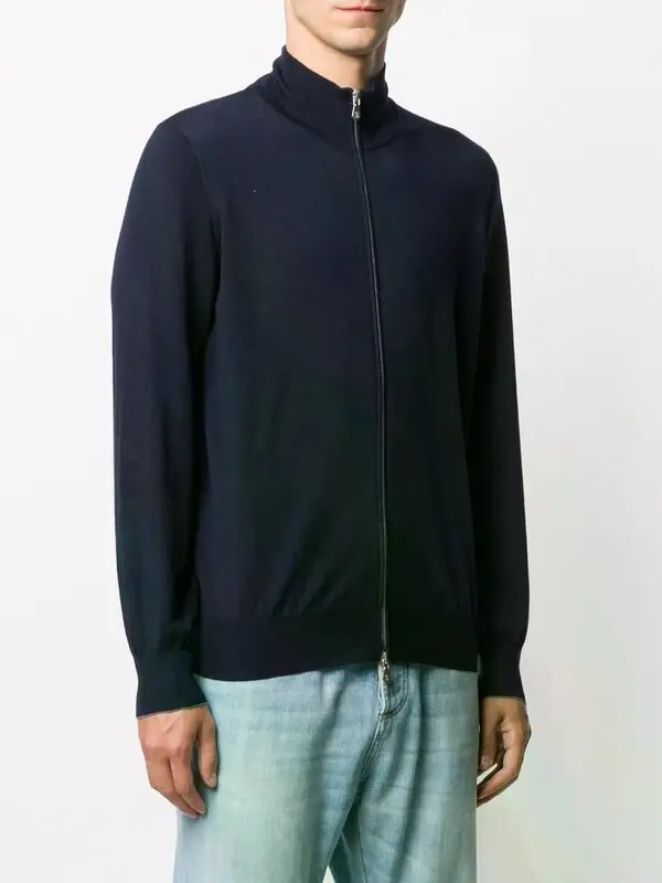Brunello Cucinelli High-neck Zip-through Sweater