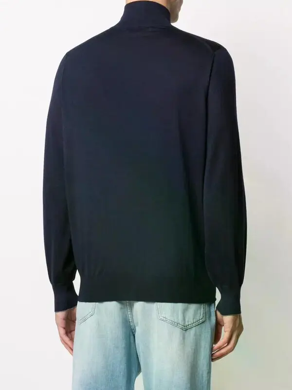 Brunello Cucinelli High-neck Zip-through Sweater