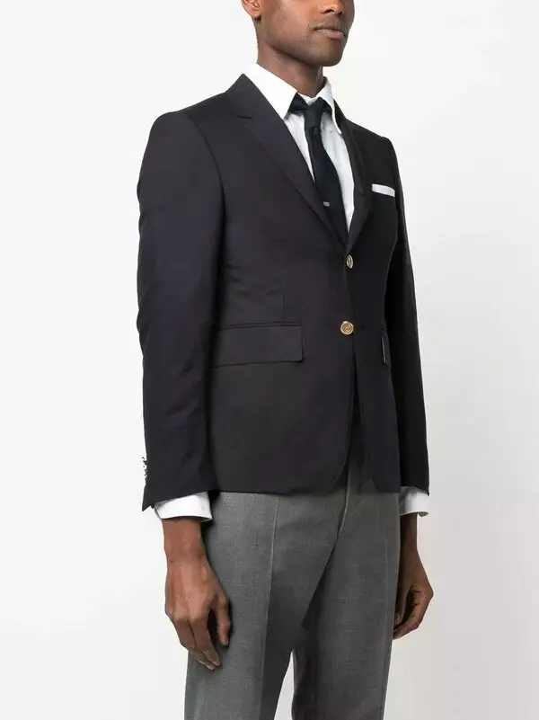 Thom Browne Signature-stripe Single-breasted Blazer