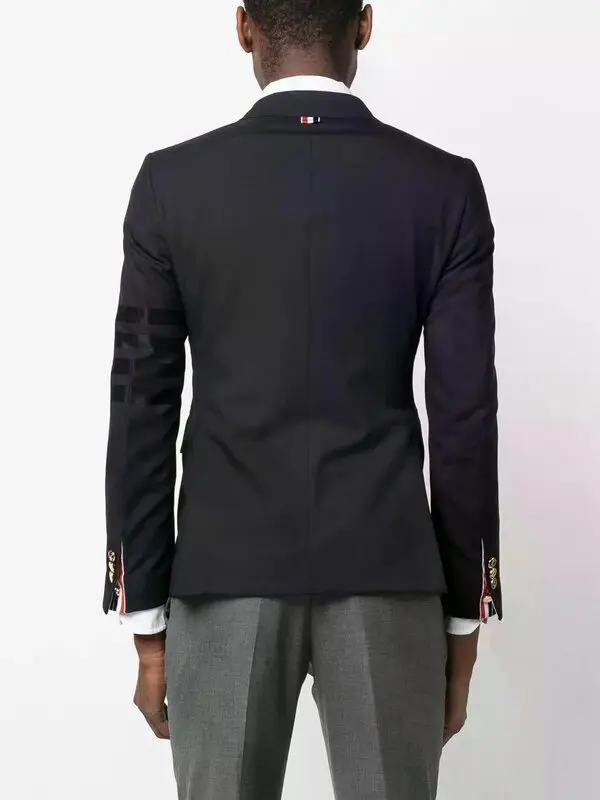 Thom Browne Signature-stripe Single-breasted Blazer