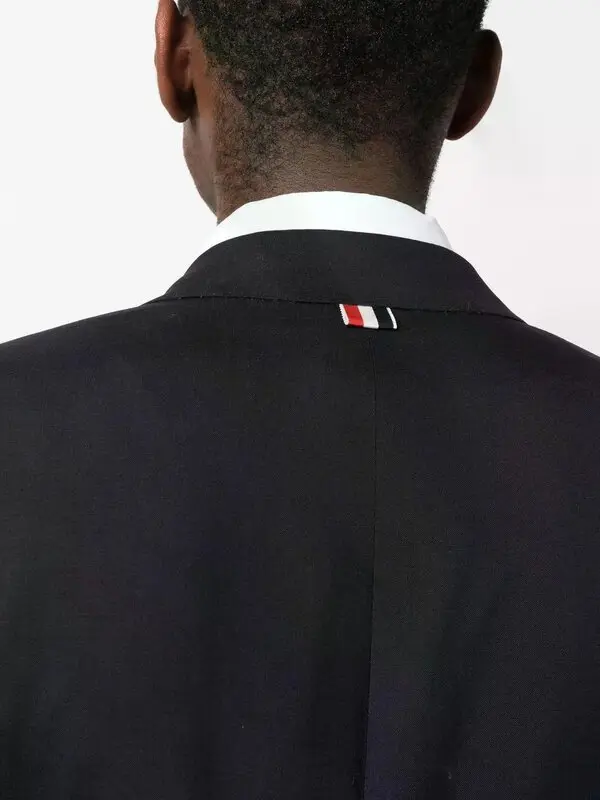 Thom Browne Signature-stripe Single-breasted Blazer