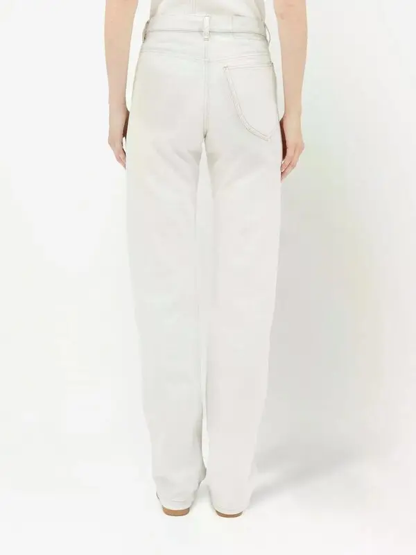 MAISON MARGIELA Ice Cotton Denim Straight Leg Jeans
