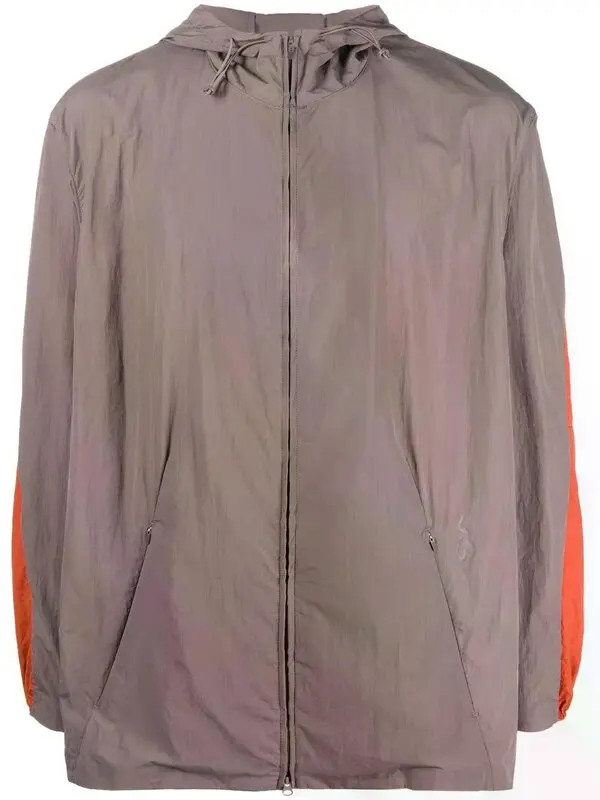 Y3 Colour-block Hooded Jacket