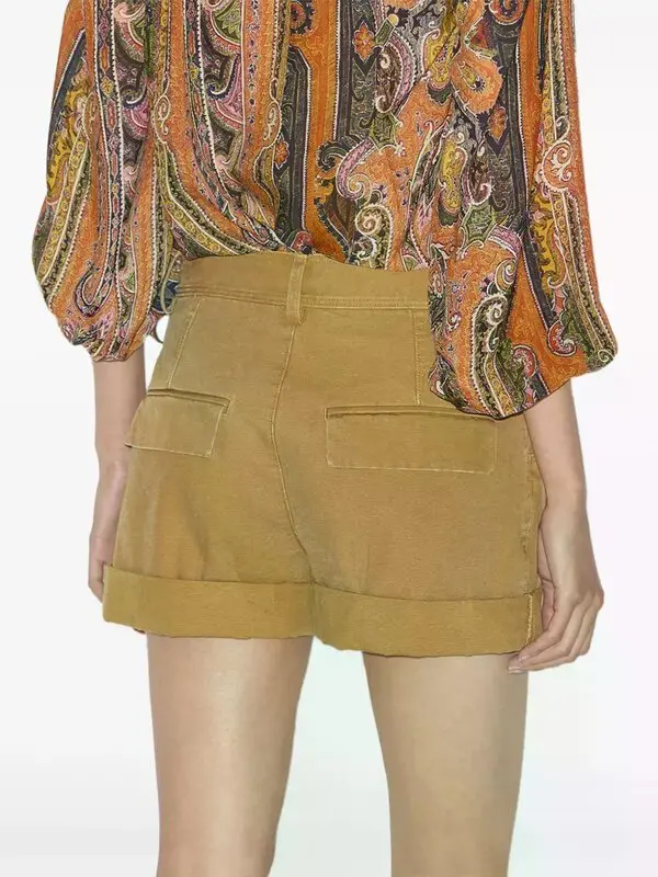 Isabel Marant Étoile Fairy High-waisted Cotton Shorts