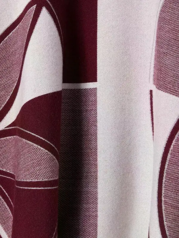 La DoubleJ Logo-print Cape