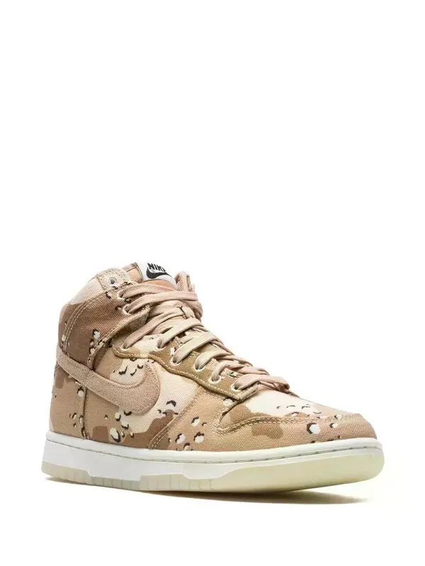 Nike Dunk High Desert Camo Sneakers - Neutrals