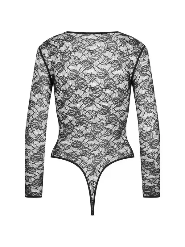 MAISON CLOSE Flashback V-neck Bodysuit