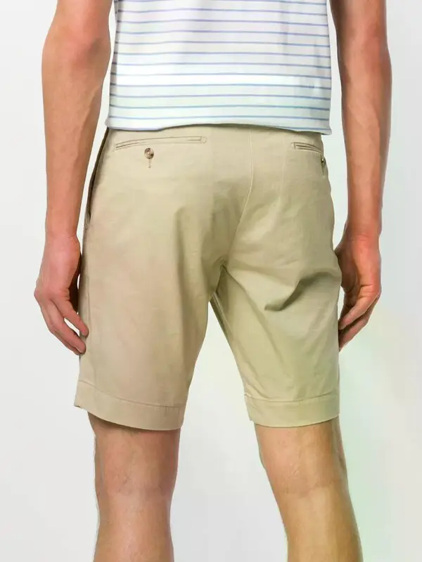 Polo Ralph Lauren Khaki Cotton Straight-leg Shorts - Brown