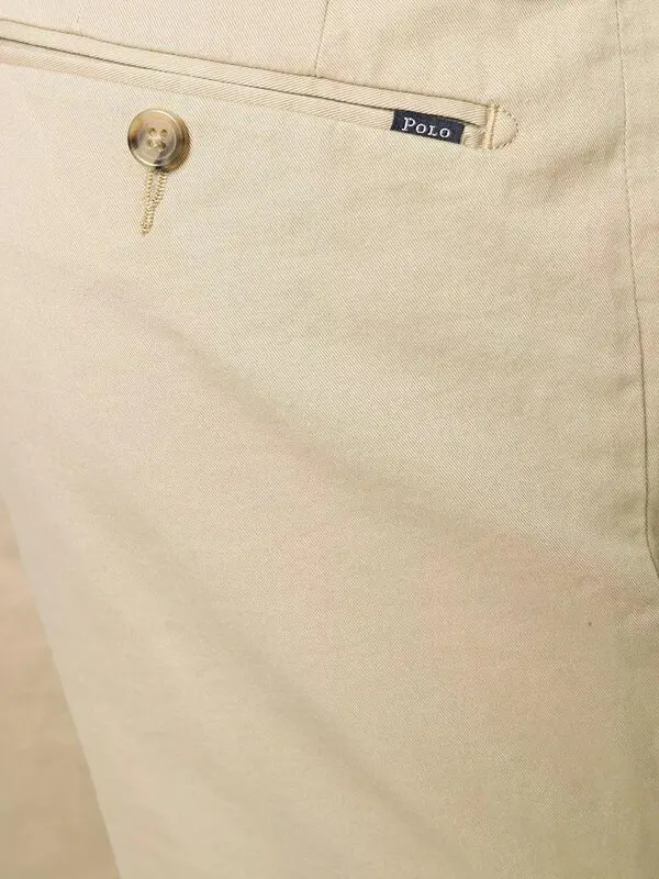 Polo Ralph Lauren Khaki Cotton Straight-leg Shorts - Brown