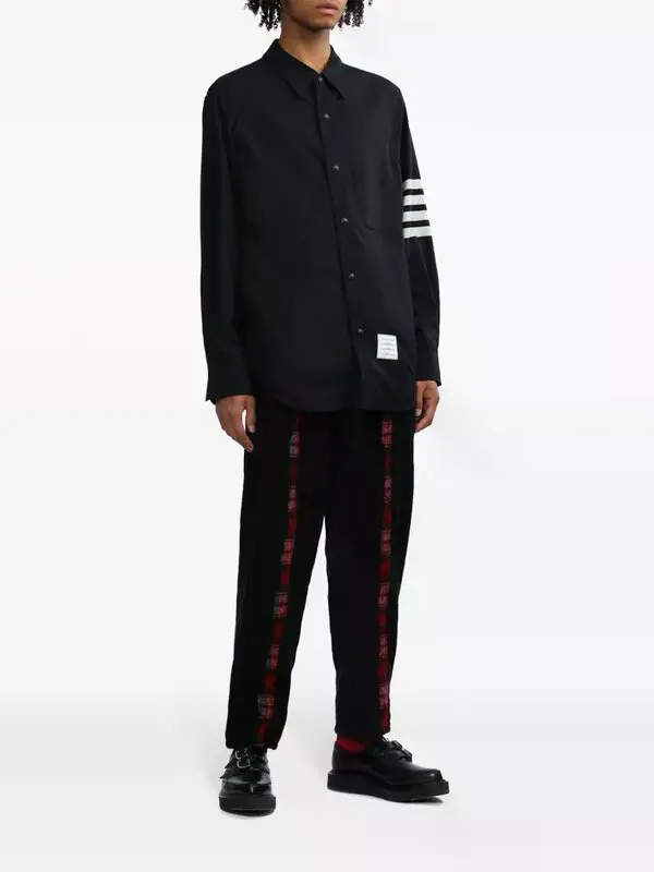 Thom Browne 4-bar Sleeve Shirt