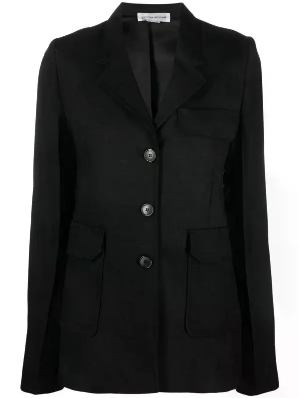 Victoria Beckham Single-breasted Tailored Blazer