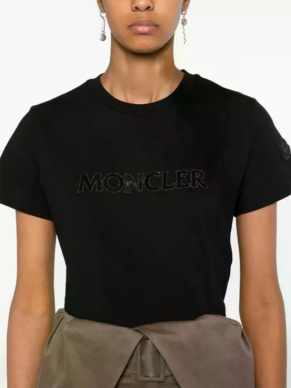 Moncler Crystal-embellished T-shirt