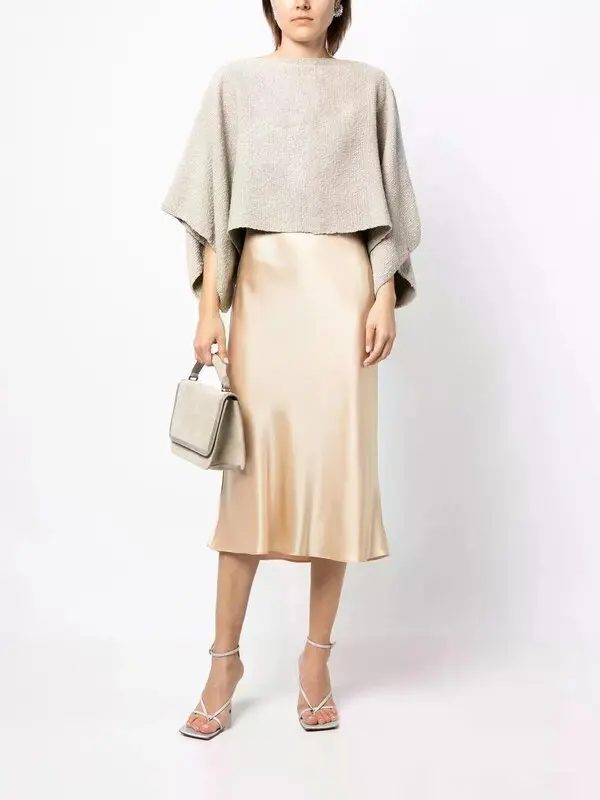 Voz Cape-style Knit Jumper - Neutrals