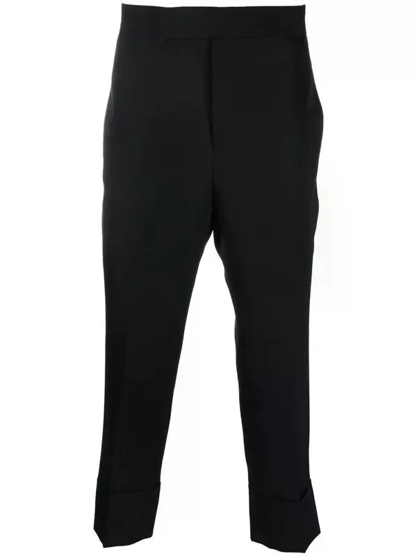 SAPIO Cropped Wool Trousers