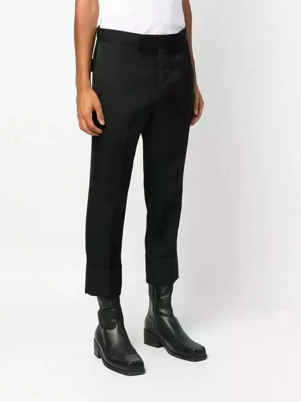 SAPIO Cropped Wool Trousers