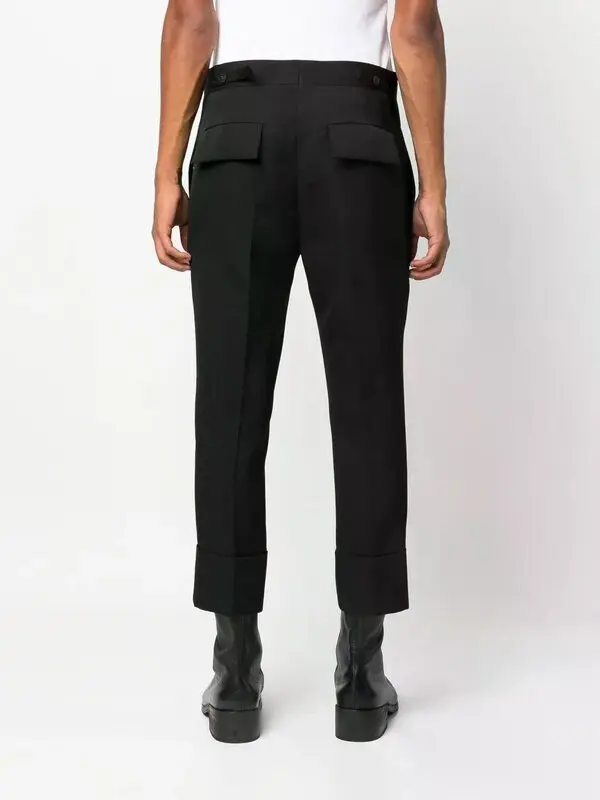 SAPIO Cropped Wool Trousers