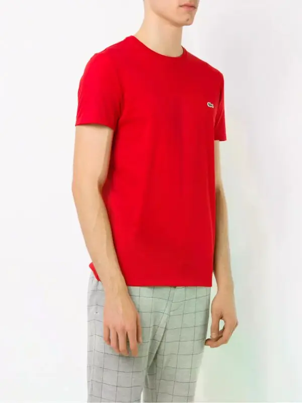 Lacoste Embroidered Logo T-shirt - Red