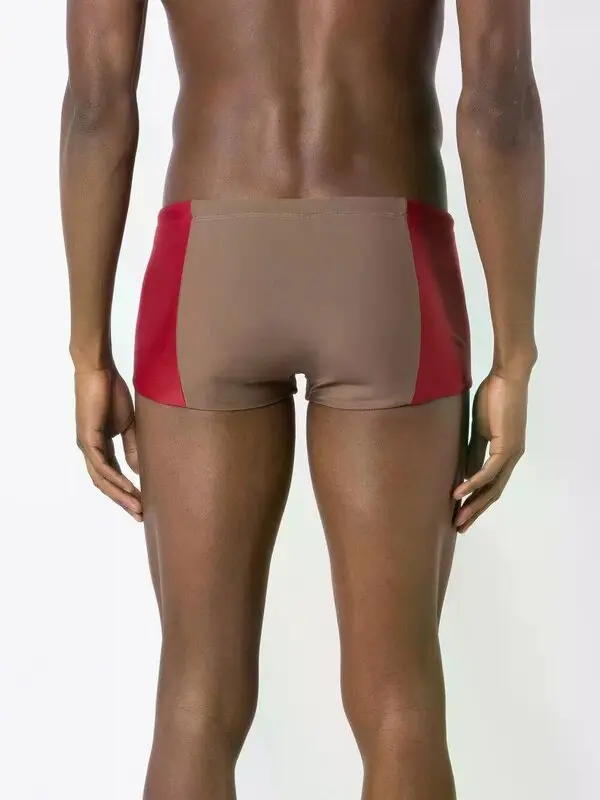 AMIR SLAMA Two-tone Swimming Trunks