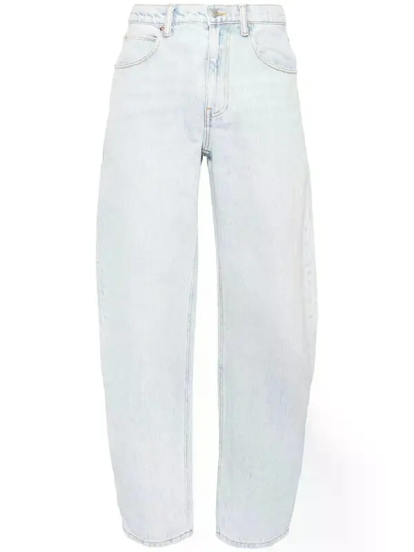 Alexander Wang High-rise Tapered Jeans