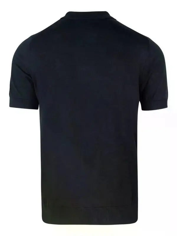 PAOLO PECORA Fine-knit Polo Shirt