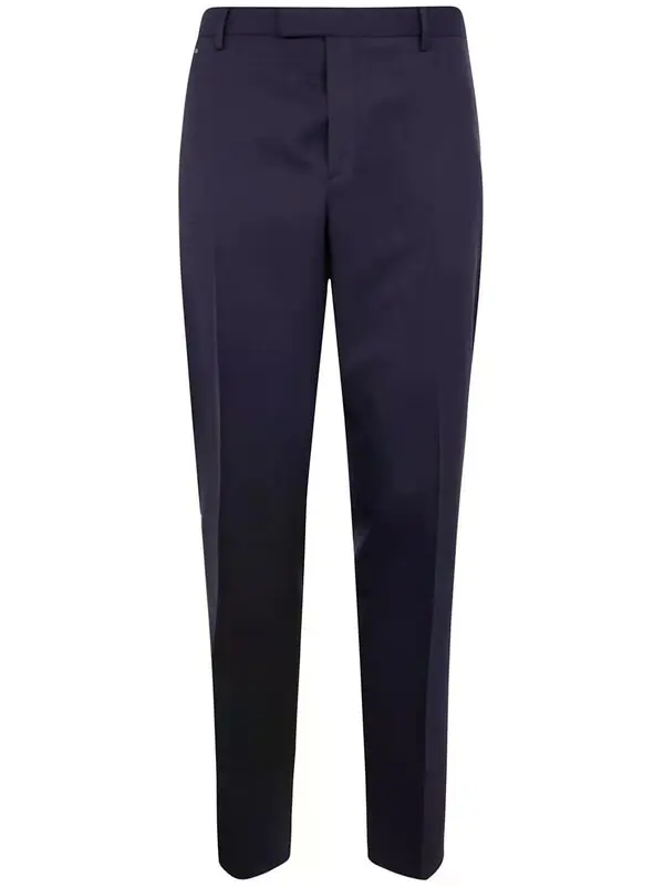 Paul Smith Pressed-crease Tapered Trousers - Purple