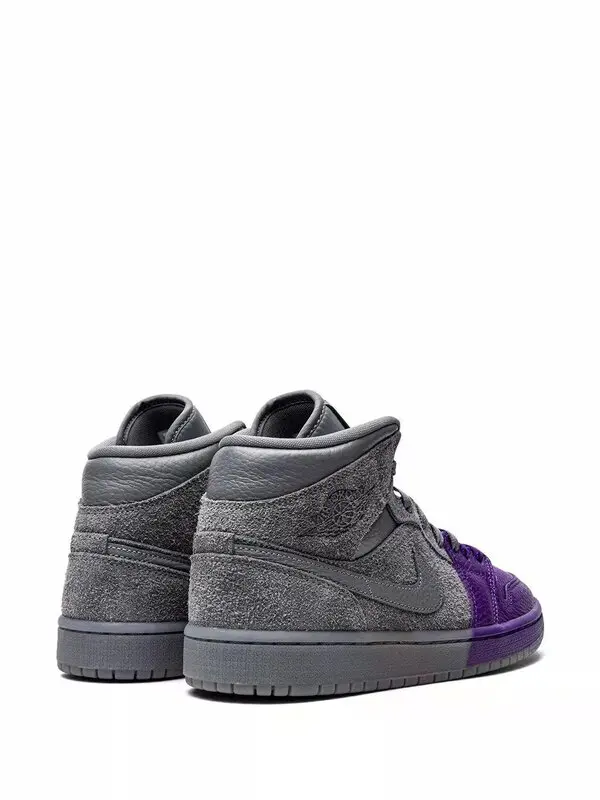 JORDAN Air 1 Mid Unite Sneakers - Grey