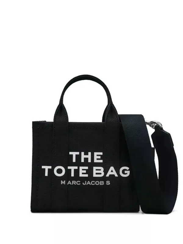 Marc Jacobs Tote Bag Canvas Crossbody Bag - Black