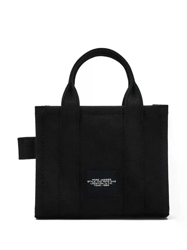 Marc Jacobs Tote Bag Canvas Crossbody Bag - Black