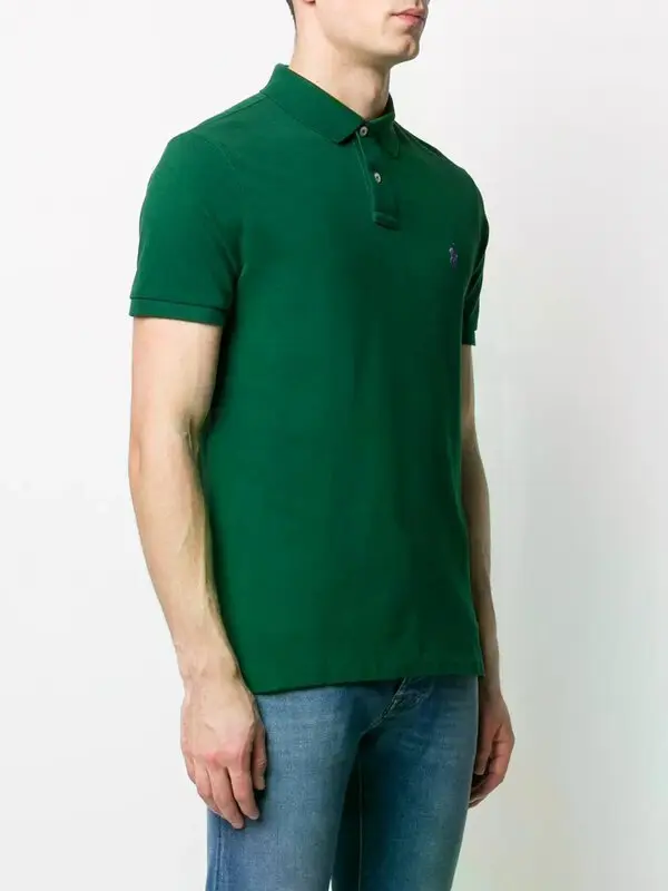 Polo Ralph Lauren Embroidered Logo Polo Shirt - Green