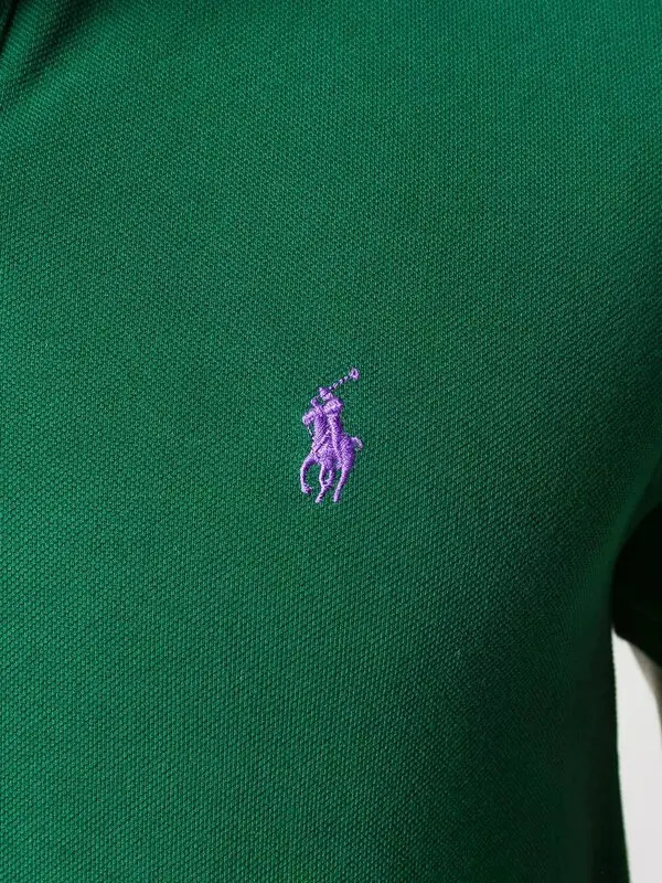 Polo Ralph Lauren Embroidered Logo Polo Shirt - Green