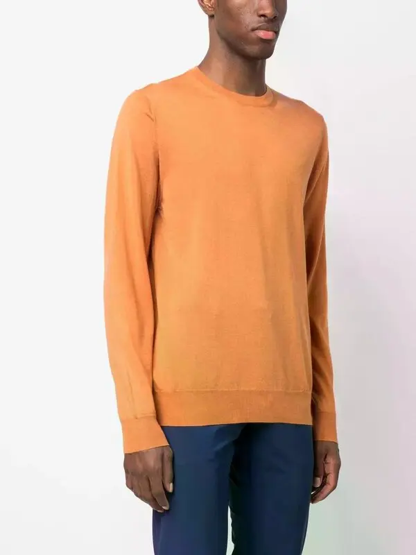 Fedeli Ribbed Crew Neck Jumper