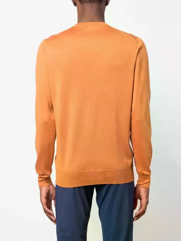Fedeli Ribbed Crew Neck Jumper