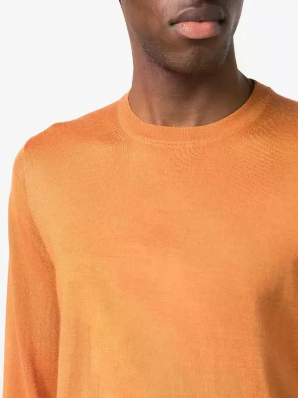 Fedeli Ribbed Crew Neck Jumper
