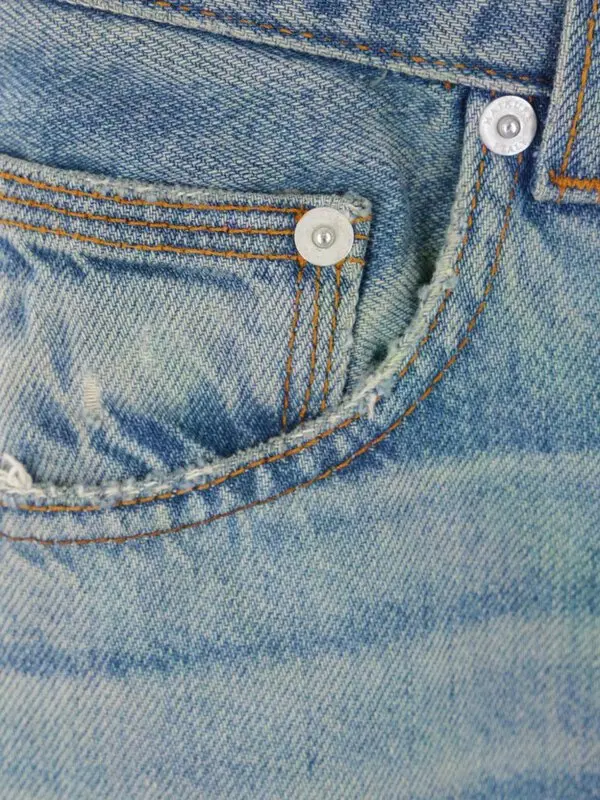 HAIKURE Logo-patch Straight-leg Jeans