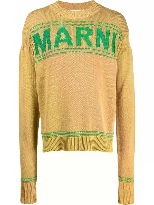 Marni Logo-print Knit Jumper