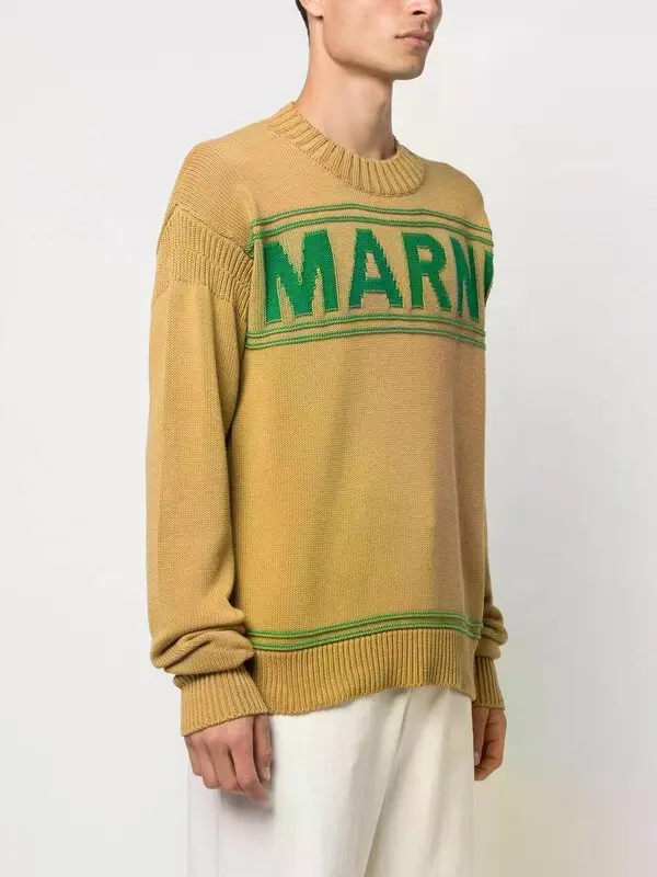 Marni Logo-print Knit Jumper